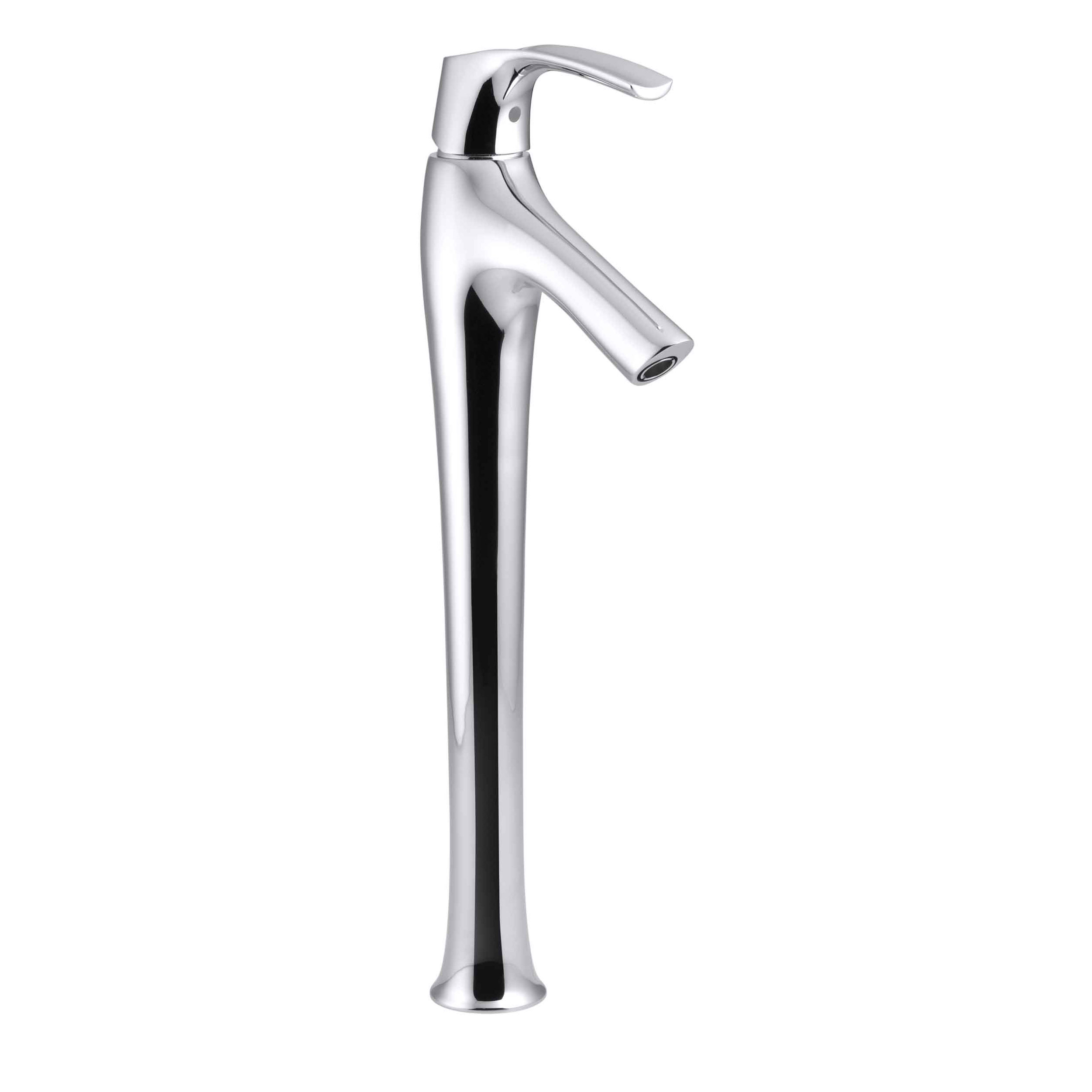 Kohler Symbol Single hole Bathroom Faucet with Drain Assembly | Wayfair