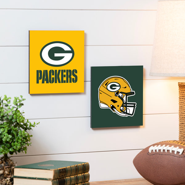 Evergreen Enterprises, Inc Green Bay Packers On Plastic / Acrylic 2 ...