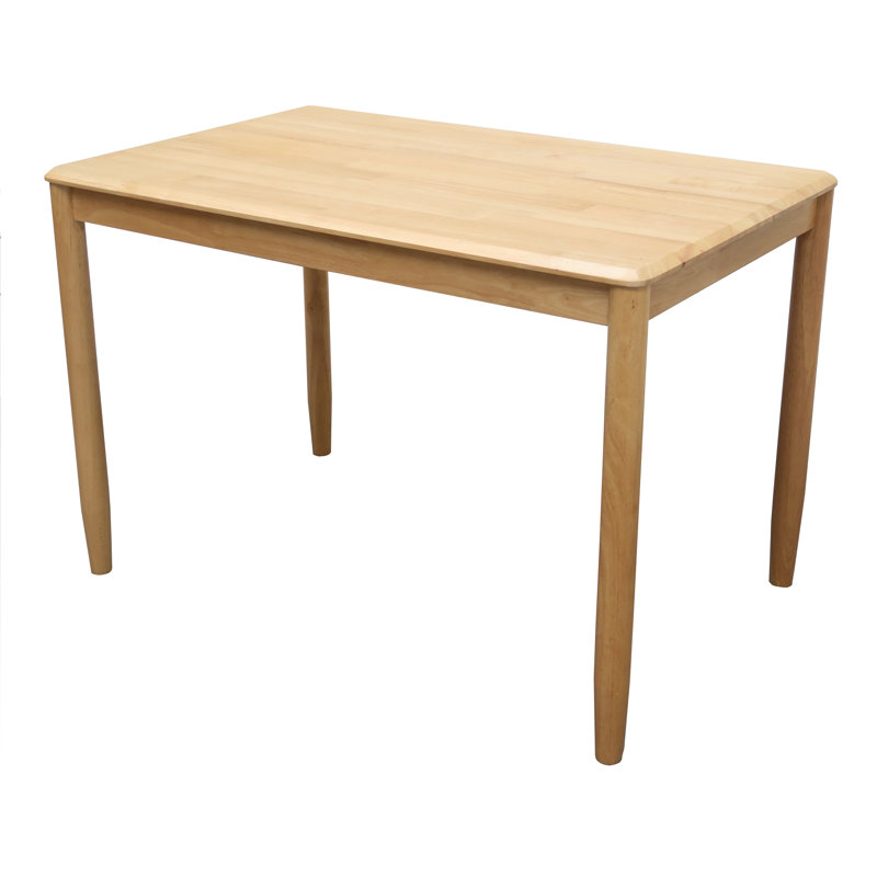Three Posts Ankrum 110Cm Solid Oak Dining Table & Reviews | Wayfair.co.uk