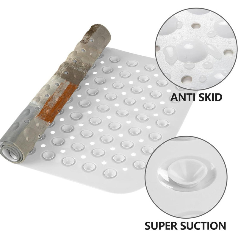 Symple Stuff 40 X 16 Inch Tub Mat for Bathroom, Abstract Art Bath Tub ...