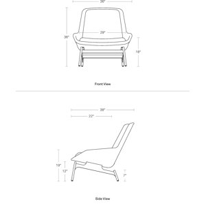 Field Lounge Chair & Reviews | AllModern