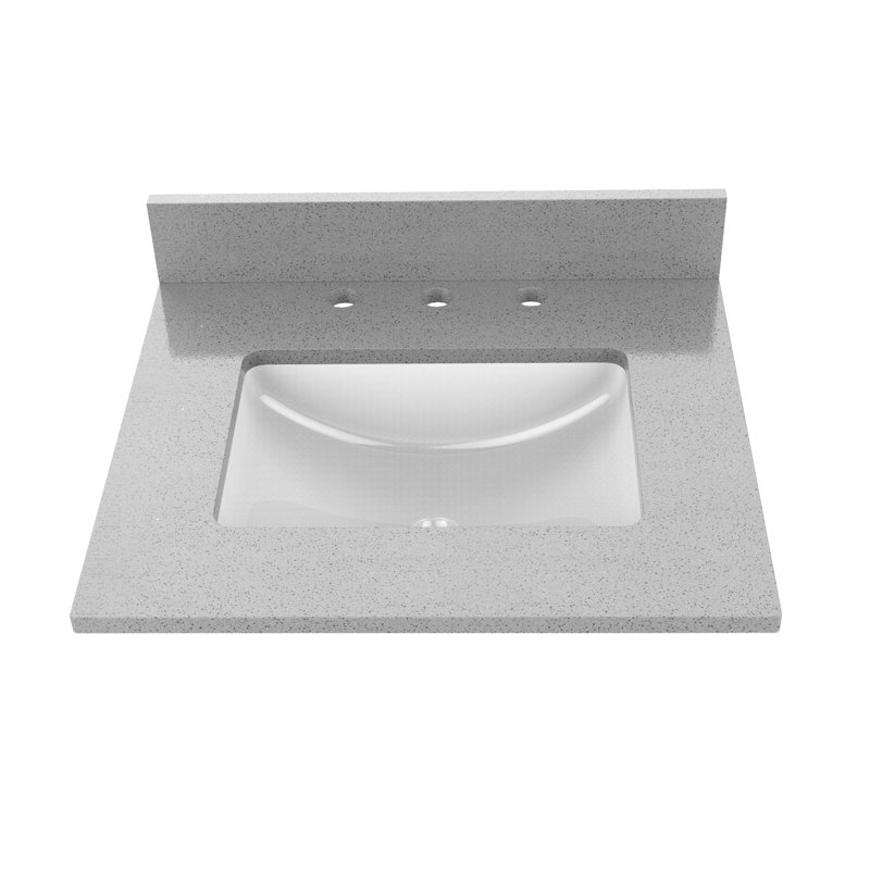 Winette 25'' Single Bathroom Vanity Top with Sink & Reviews | Wayfair