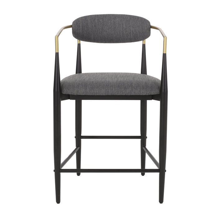 Willa Arlo Interiors Maconay 25'' Counter Stool & Reviews | Wayfair