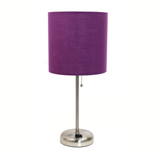 Purple Table Lamps You'll Love | Wayfair