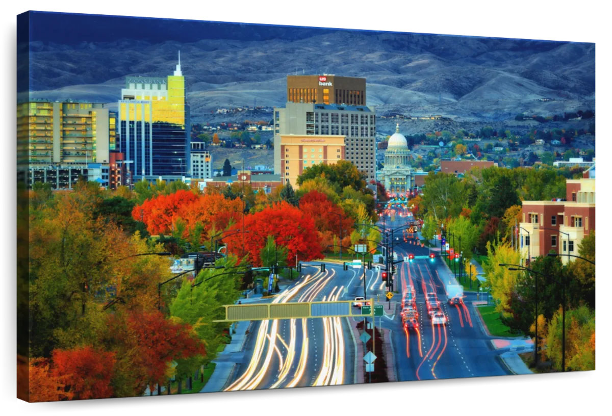 Ebern Designs Kavia Autumn In Boise | Wayfair