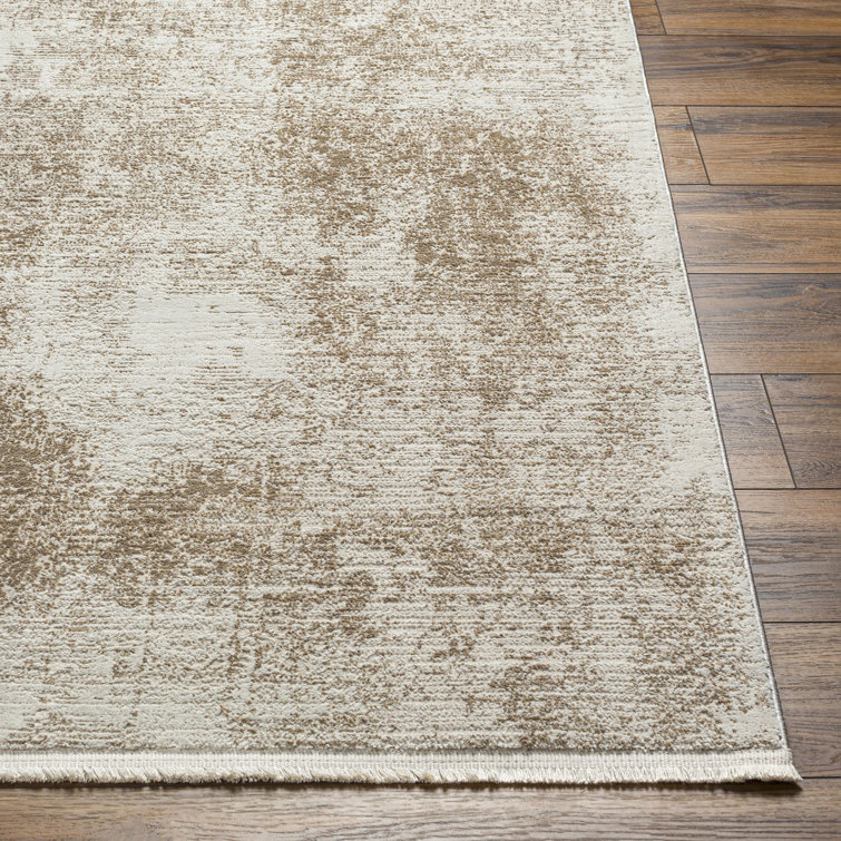 17 Stories Performance Tan Rug | Wayfair
