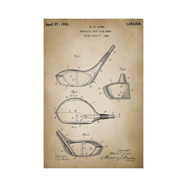 Borough Wharf Golf Club - Wrapped Canvas Print | Wayfair.co.uk