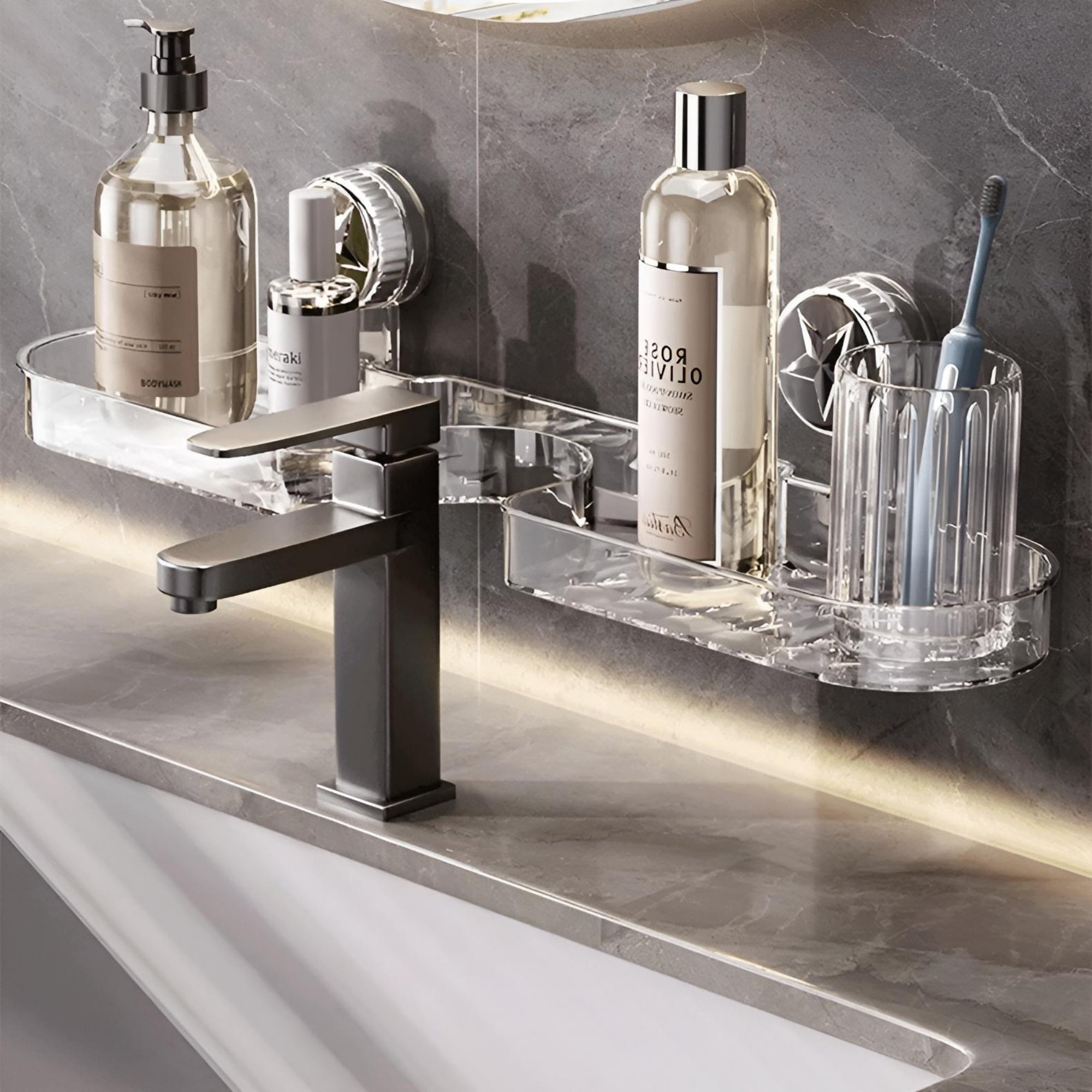 Brayden Studio® No Punching, Strong Suction, Bathroom Suction Cup ...