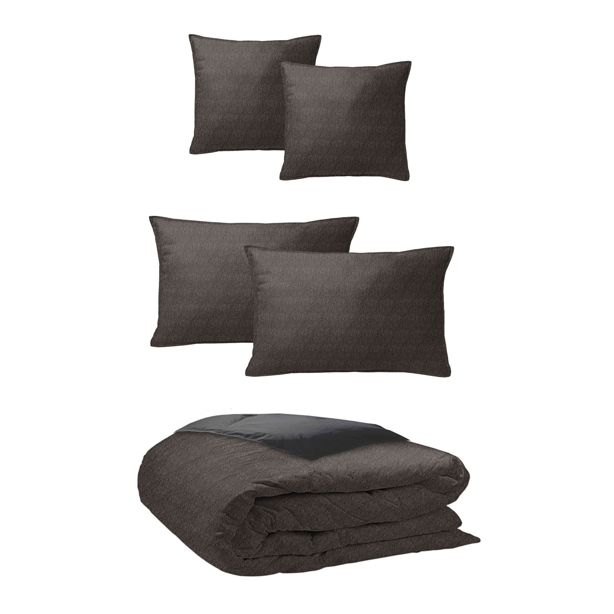 The Tailor's Bed Chocolate Microfiber Comforter Set | Wayfair