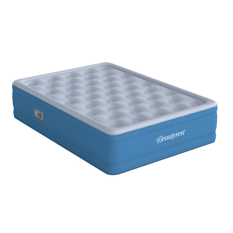 Beautyrest Comfort Plus 17" Inflatable Air Mattress, Built-in Pump ...