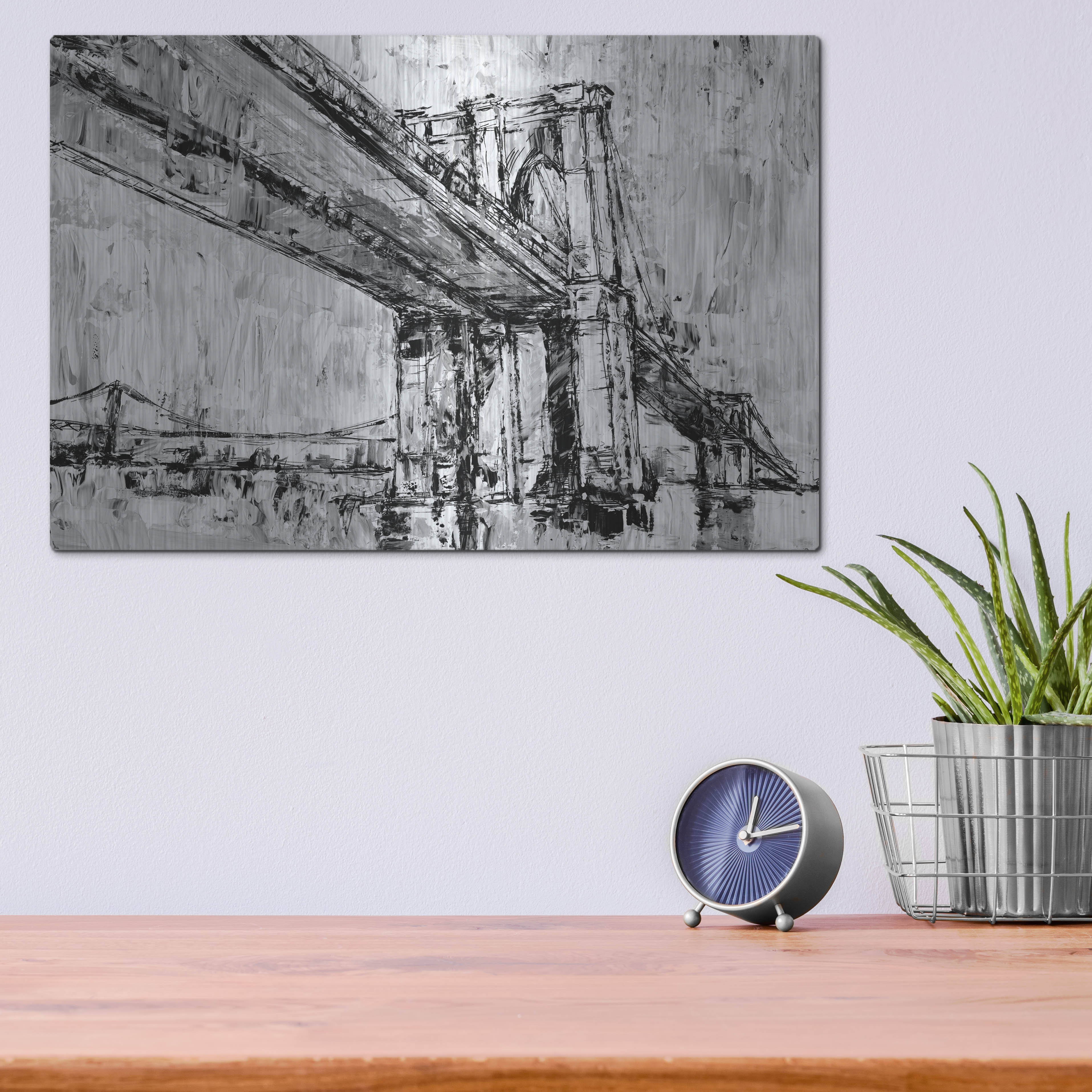 Williston Forge " Iconic Suspension Bridge II " by Ethan Harper | Wayfair