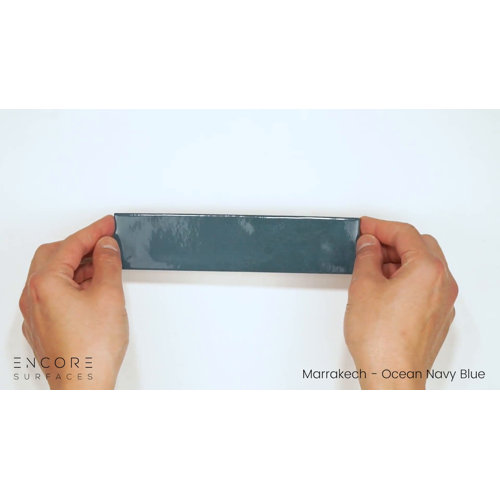 Encore Surfaces Marrakech 2" x 8" Zellige Italian Porcelain Tile ...