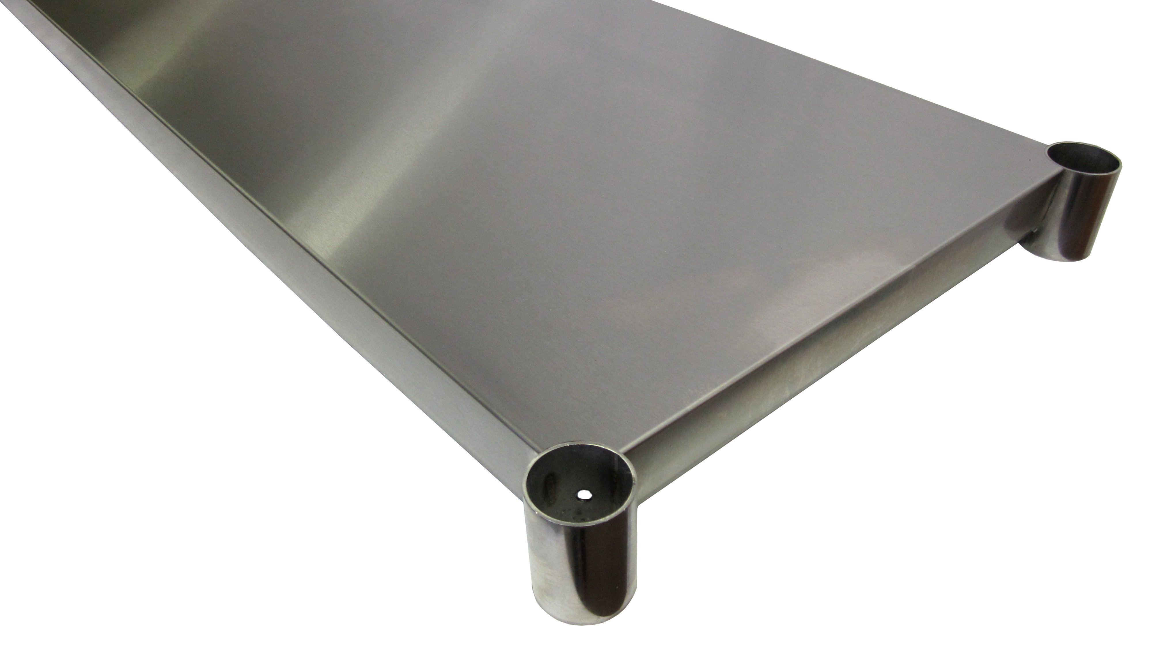 TRINITY 44 in. W x 17 in. D Individual NSF Stainless Steel Kitchen Prep ...