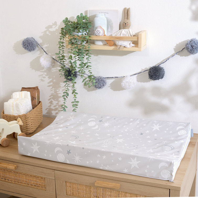 The Tiny Bed Company Anti-Roll Changing Mat - Shiloh Skies | Wayfair.co.uk