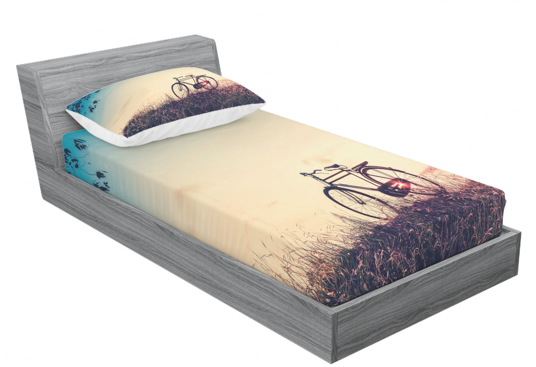 Ambesonne Bike Sheet Set | Wayfair