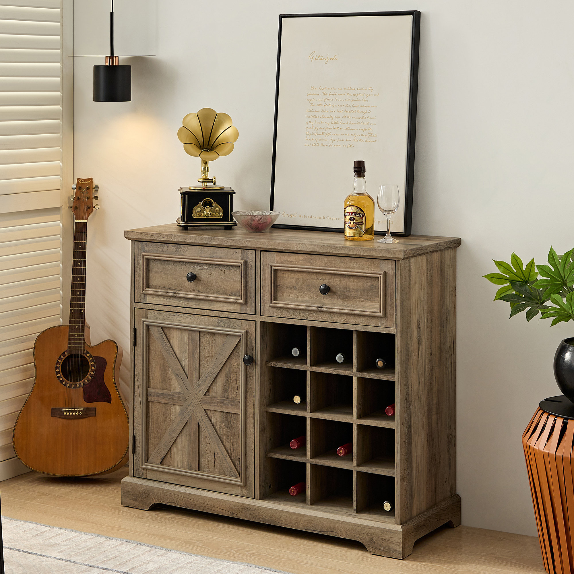 August Grove Bar Bucella 39.4 - Wayfair Canada