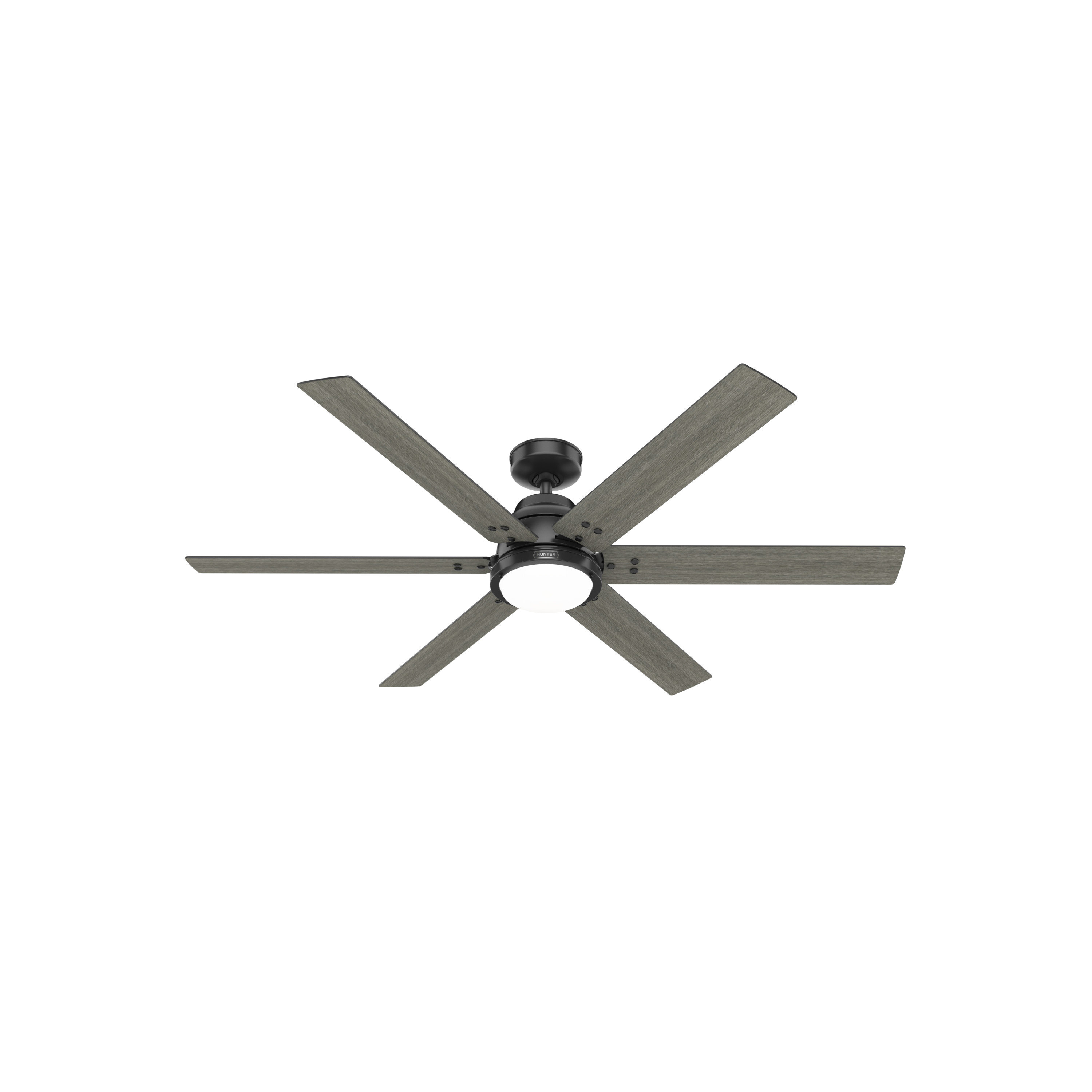 Hunter Fan Gravity 6 - Blade Ceiling Fan with LED Light Kit and ...