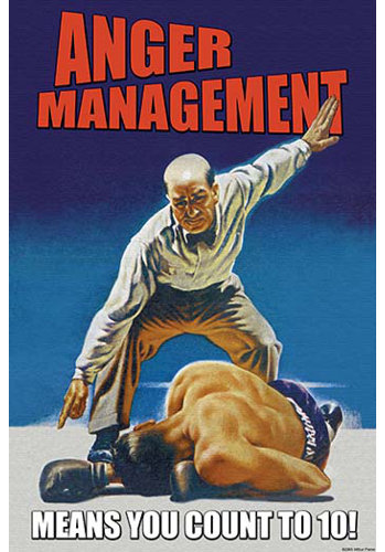 Buyenlarge 'Anger Management' by Wilbur Pierce Vintage Advertisement ...