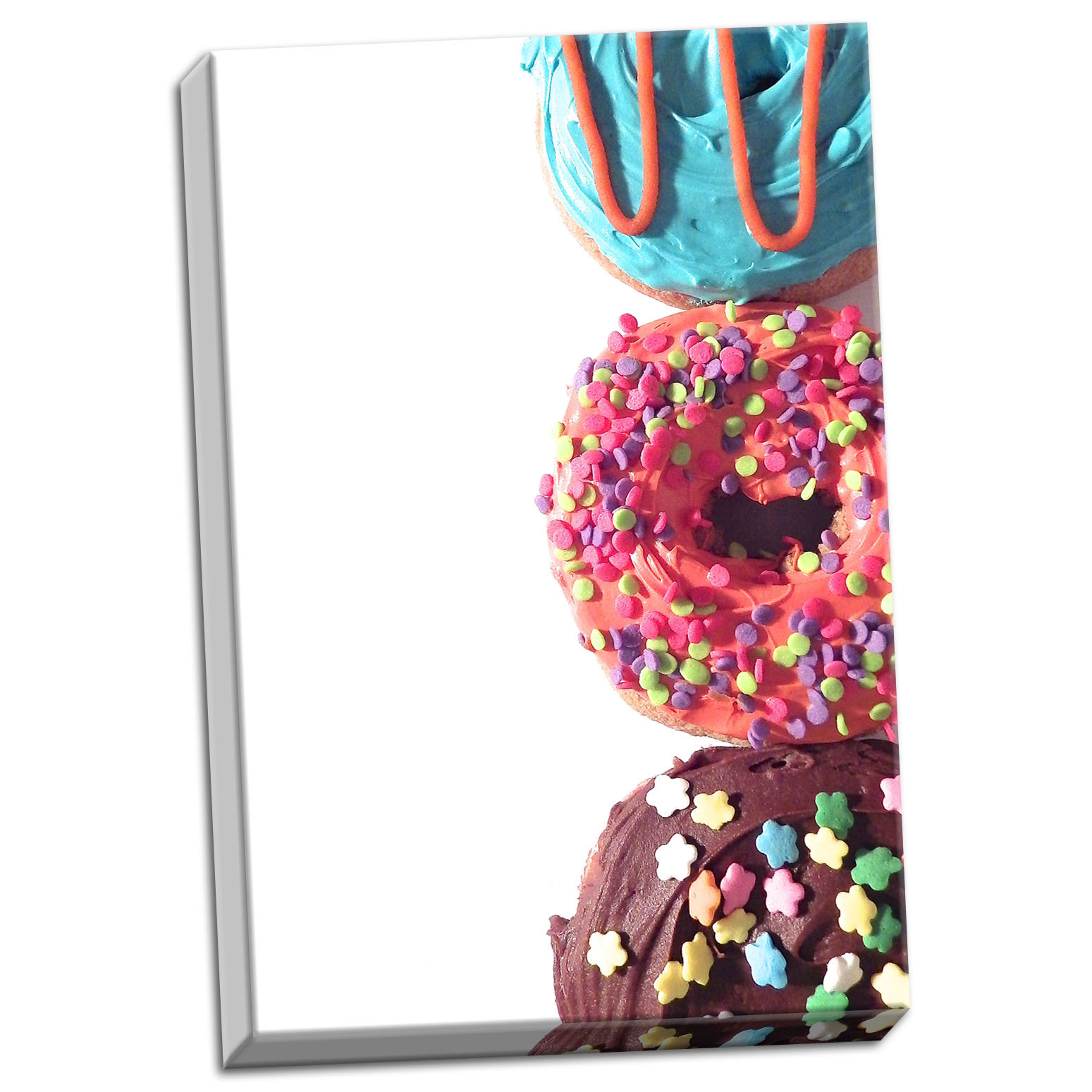 Wrought Studio 'Doughnut Line II' Photographic Print on Wrapped Canvas ...