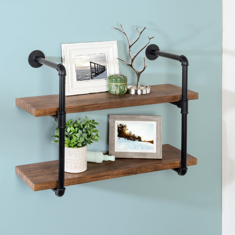 17 Stories Yingst 2-Tier Wall Shelf & Reviews | Wayfair