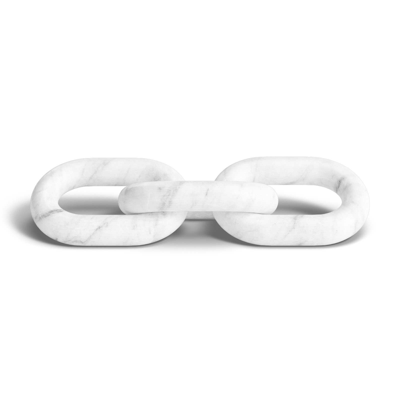Joss & Main Cienna Marble Chain Sculpture | Wayfair
