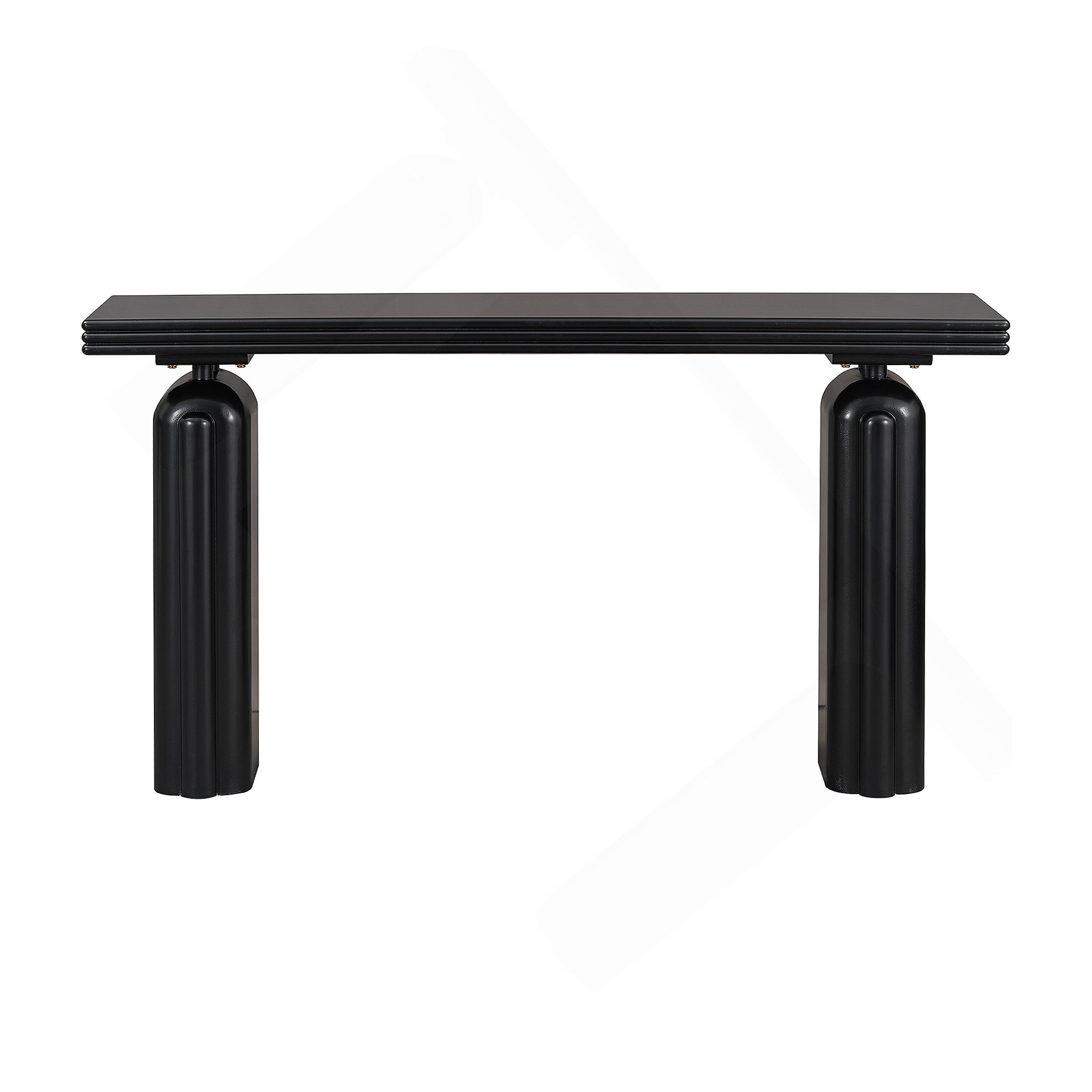 Orren Ellis U_STYLE Chic, Elegant and Luxurious Acacia Veneer Console ...