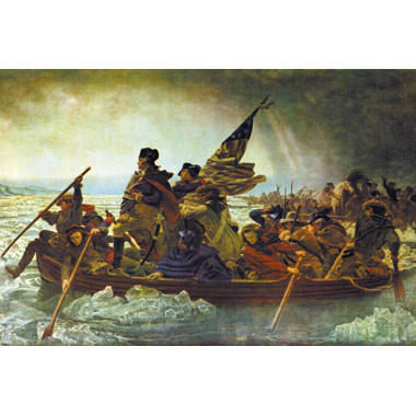 Buyenlarge 'Washington Crossing the Delaware' by Emanuel Leutze ...