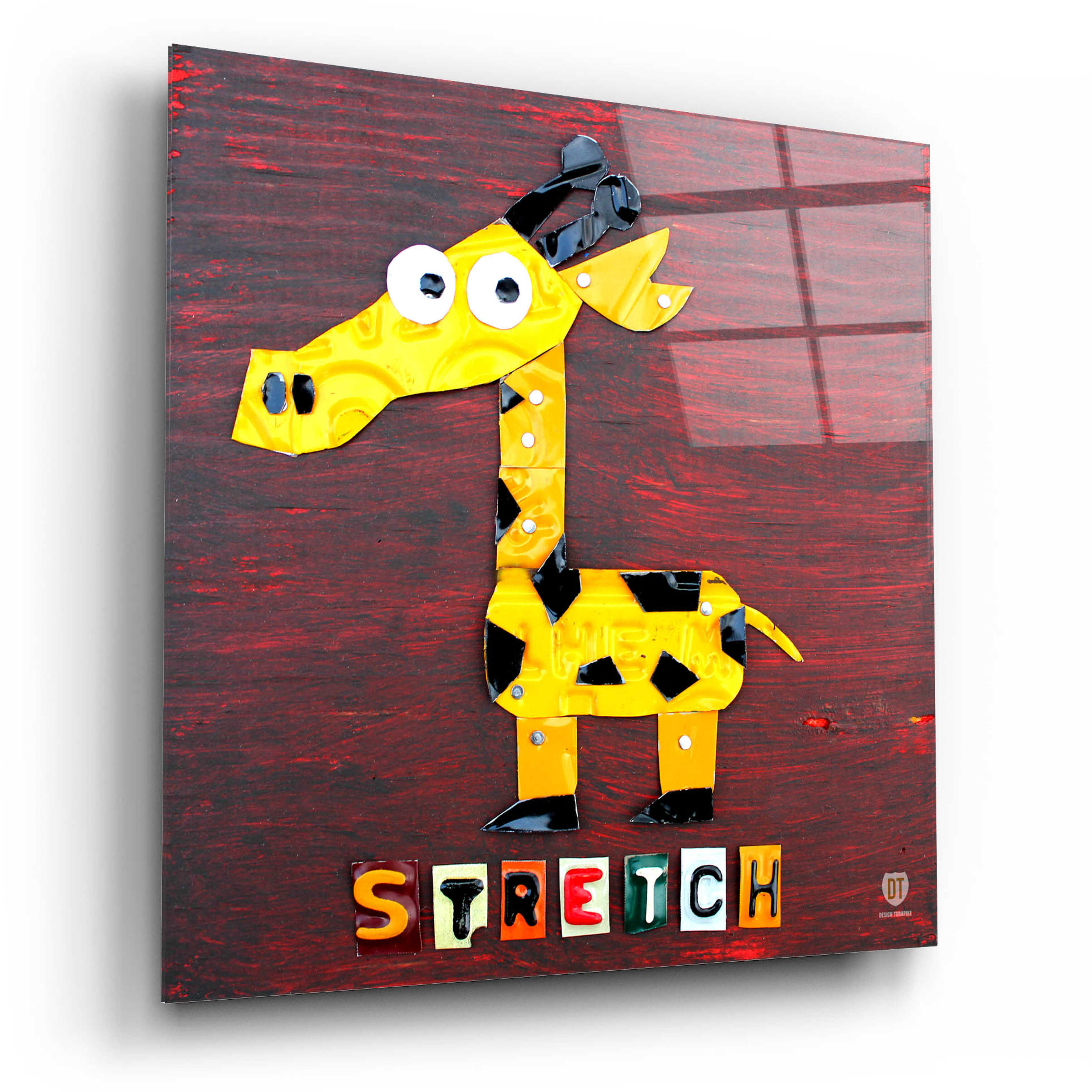 Williston Forge 'Stretch The Giraffe' By Design Turnpike, Acrylic Glass ...