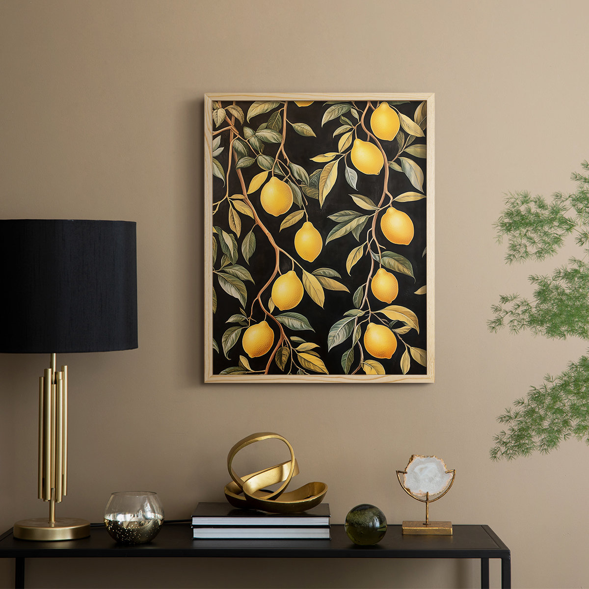 Winston Porter WM MORRIS Series DCXLI Framed Print - Solid Wood ...