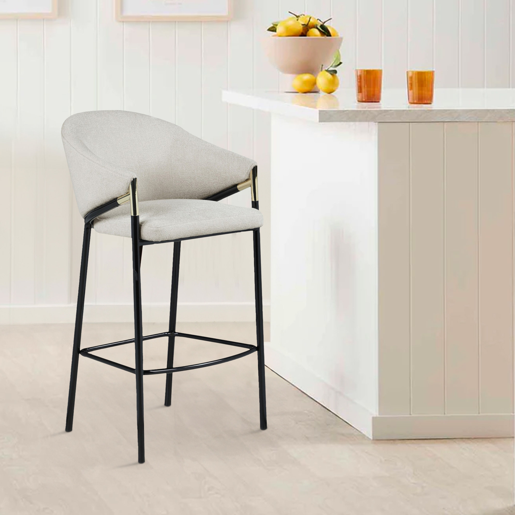 Corrigan Studio® Garrion Counter Height Stool & Reviews | Wayfair