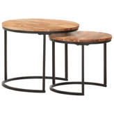 Union Rustic Saltford Twisted Teak Side Table & Reviews | Wayfair
