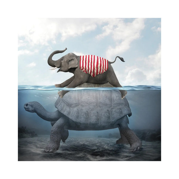 Maturi Elephant Turtle II | Wayfair.co.uk