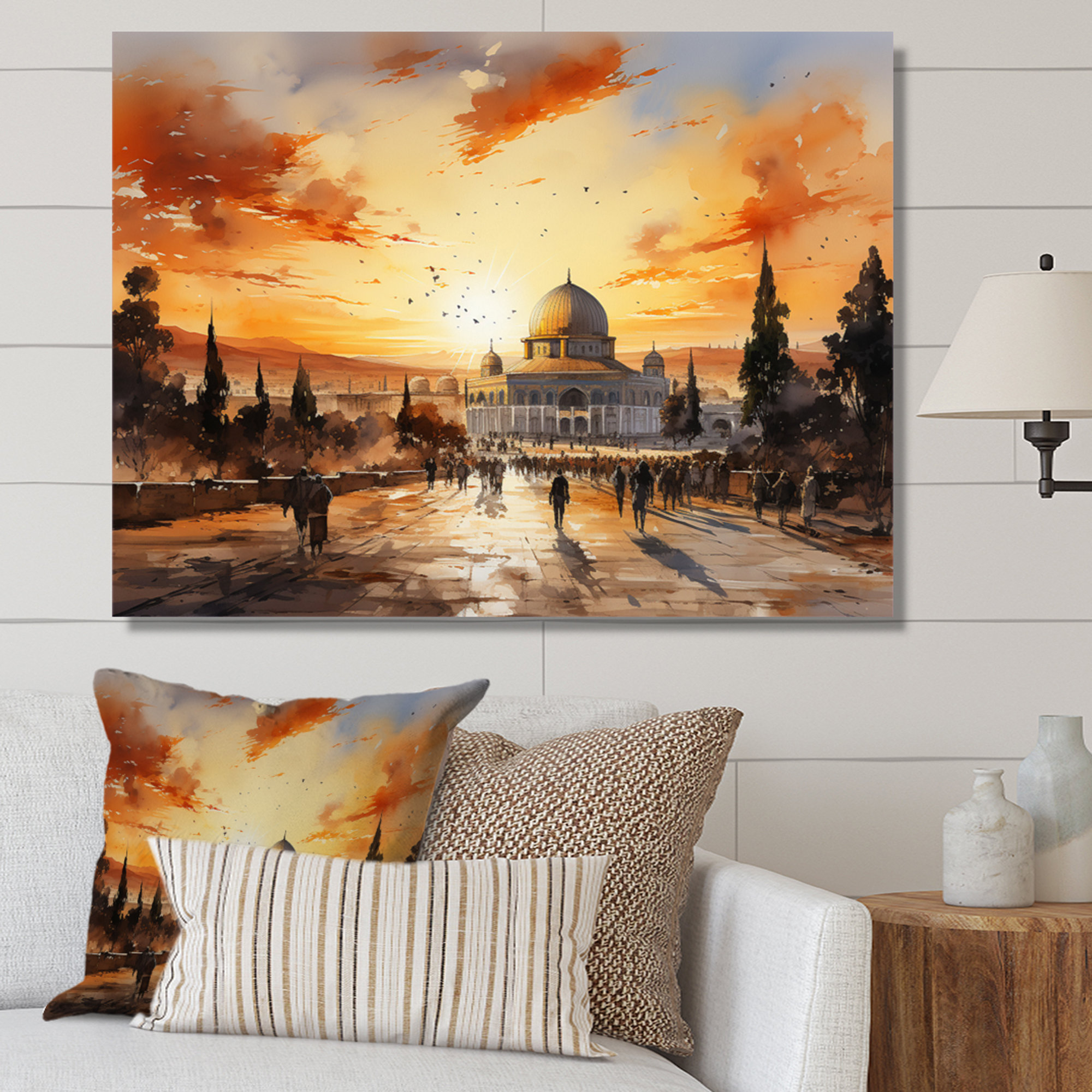 Red Barrel Studio® Islam Art Dome Of Faith II - Islamic Wall Decor ...