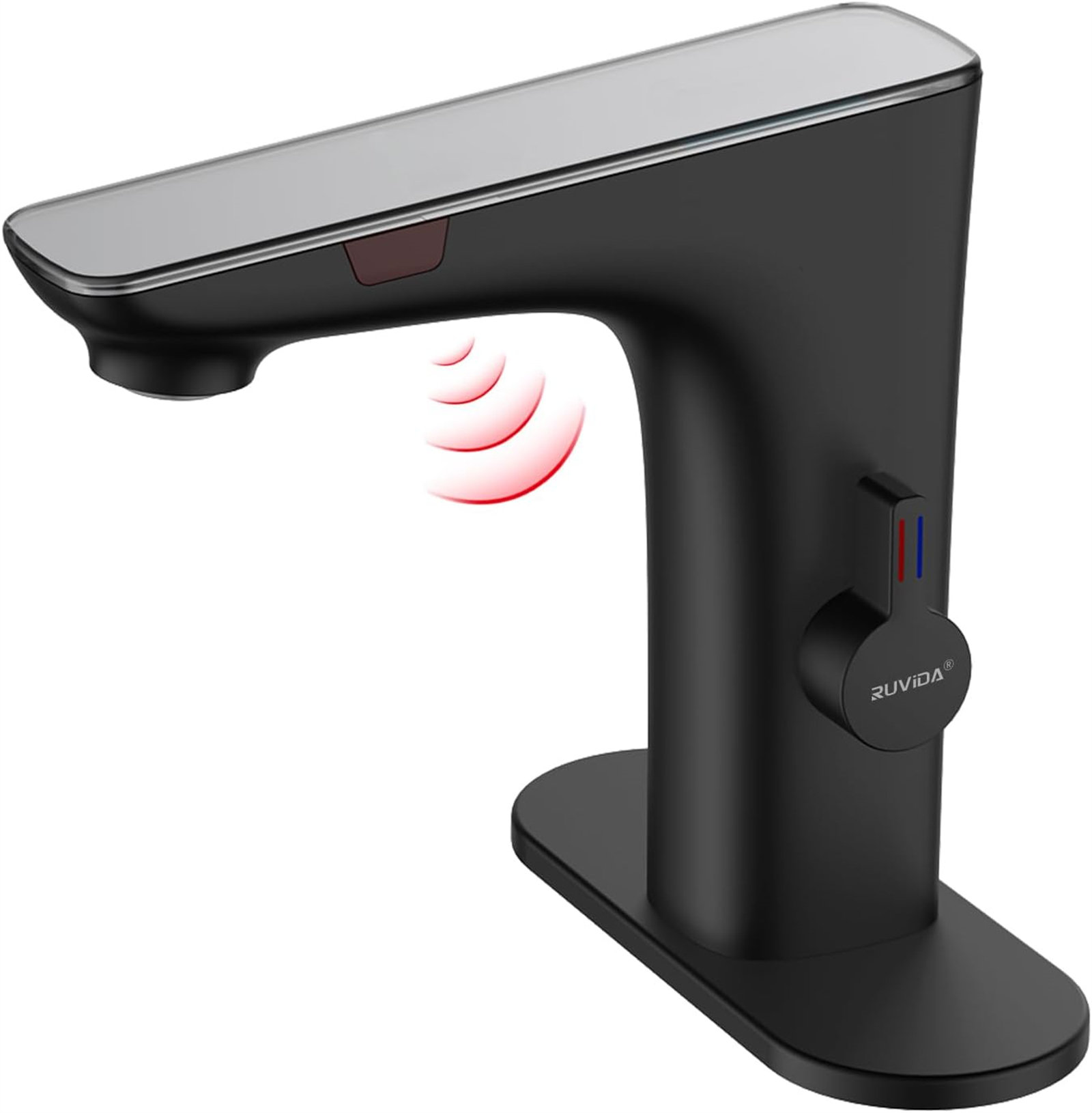 FixtureDisplays Ruvida Touchless Bathroom Faucet, Bathroom Faucet ...
