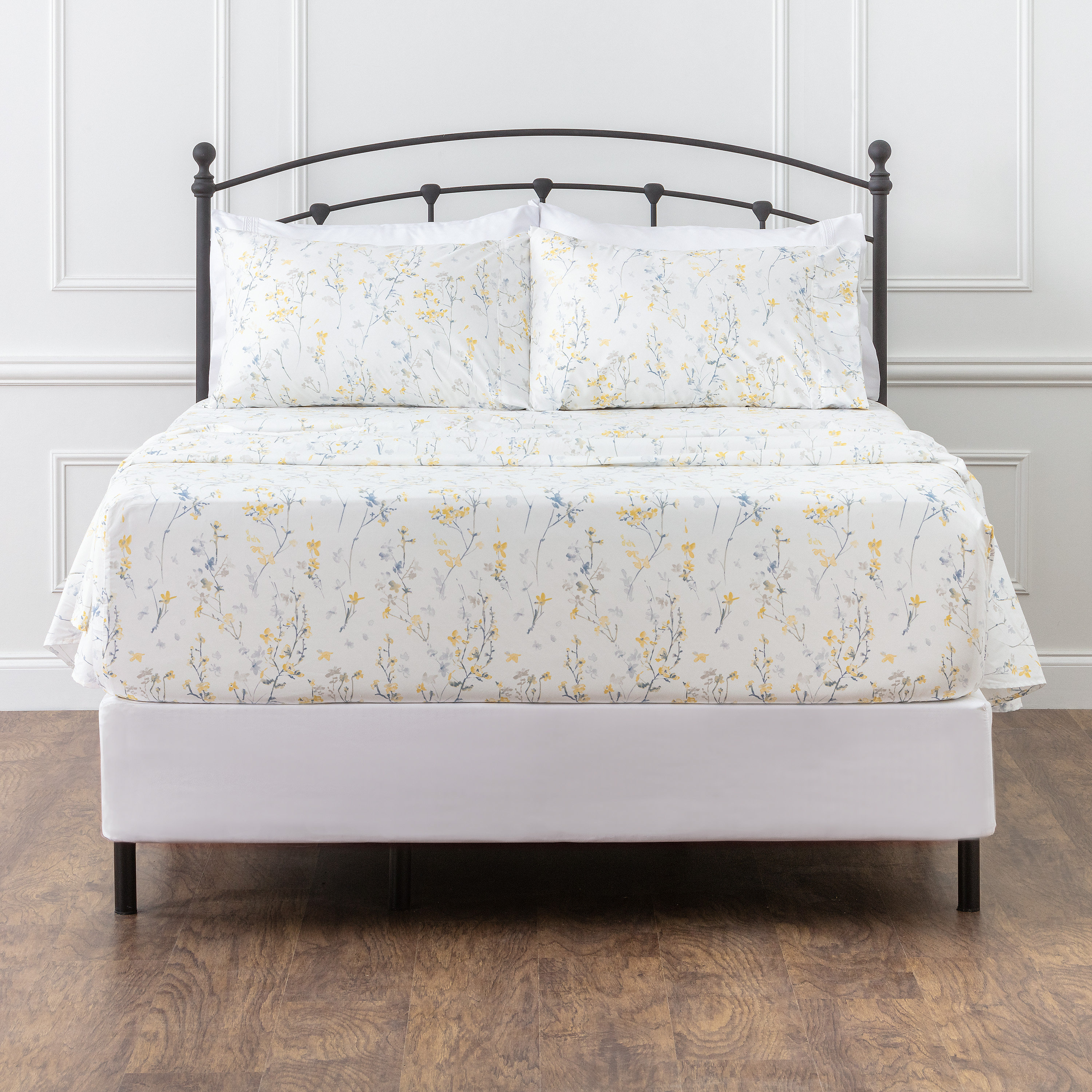Chanasya Ultra Soft Floral Microfiber Percale Sheet Set | Wayfair