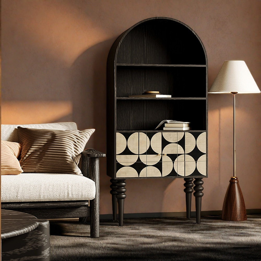 Kaoloupin Medieval style bookcase | Wayfair