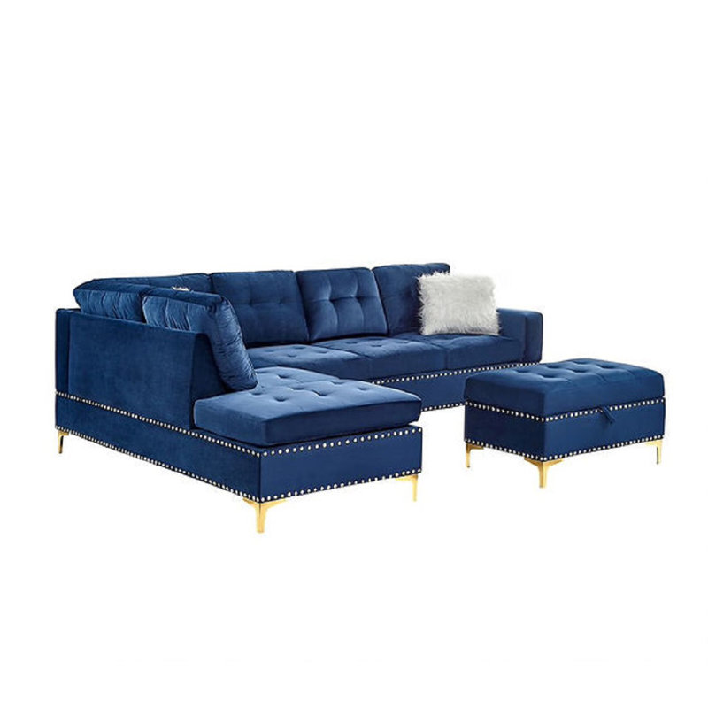 Mercer41 Naiden 2 - Piece Upholstered Sectional | Wayfair