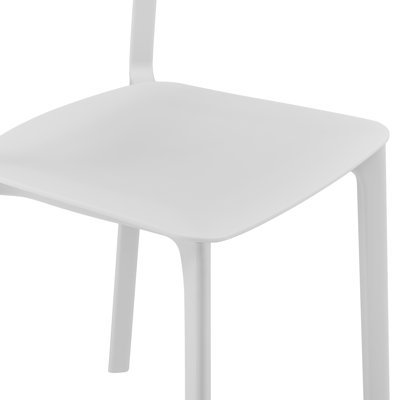 AllModern Vowa Outdoor Stacking Dining Side Chair | Wayfair