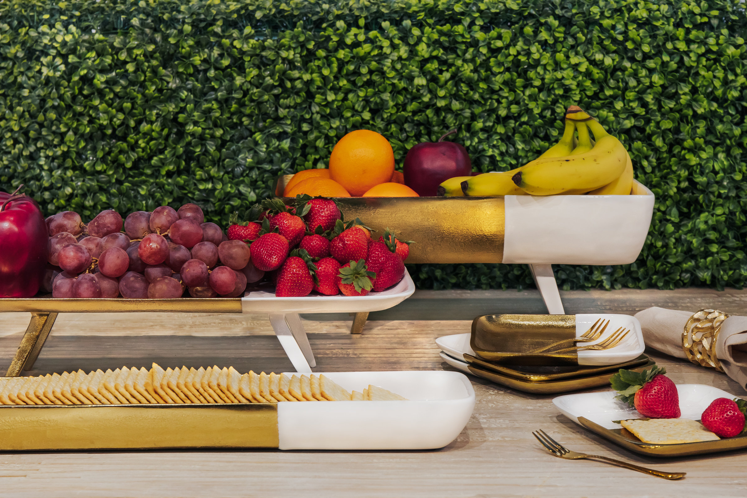 Godinger Silver Art Co Russo Rectangle Dessert Stand | Wayfair