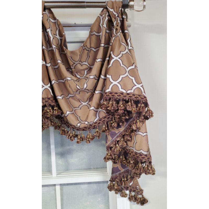 RLF Home Arabella 3-Scoop Victory Swag | Wayfair