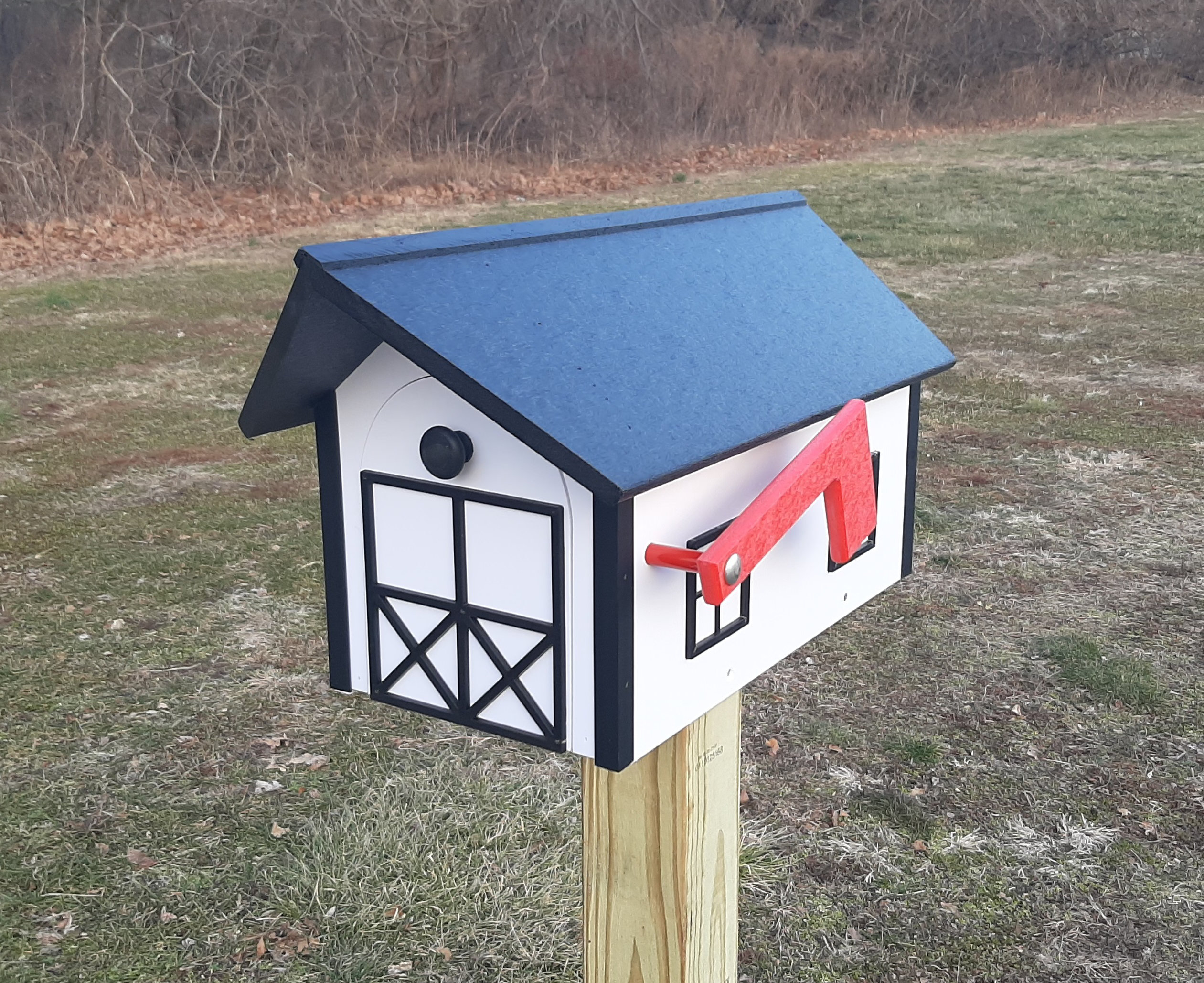 Amish Mailbox, Handmade, Barn Style Mailbox | Wayfair