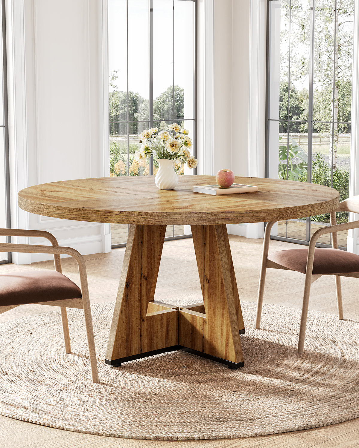 Wrought Studio Liena 47'' Round Dining Table "& Reviews" - Wayfair Canada