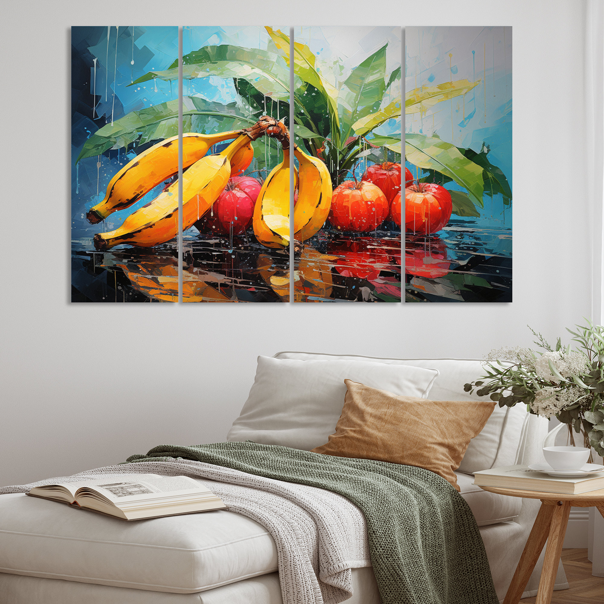 August Grove Vibrant Fruit Harvest III - Fruits Wall Art Living Room ...