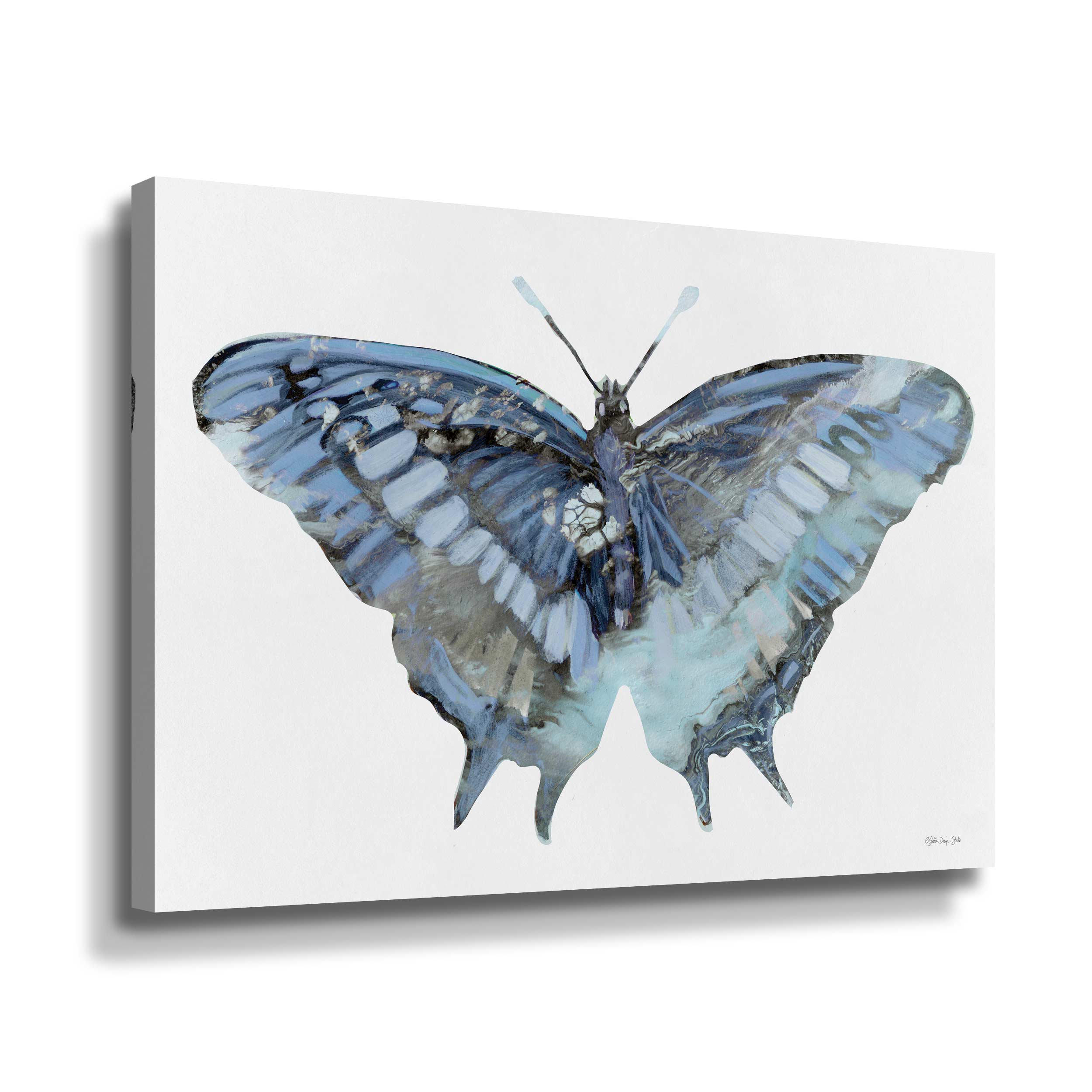 Gracie Oaks Blue Butterfly Gallery - Wayfair Canada