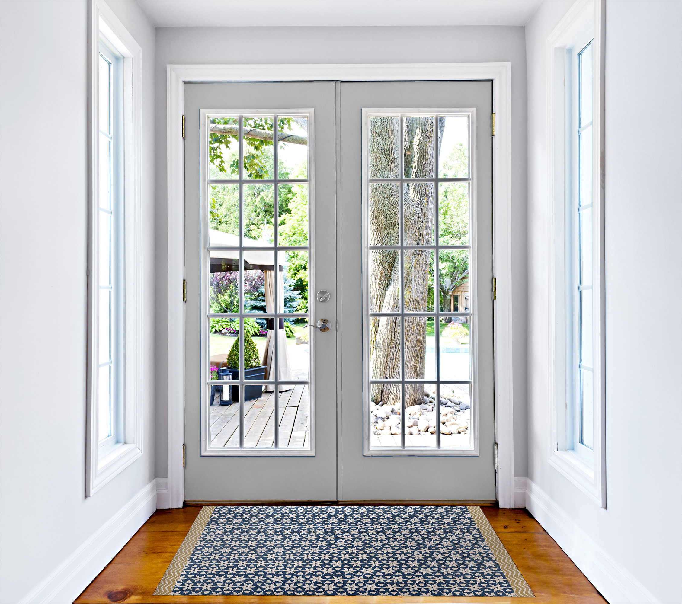 Red Barrel Studio® Bula Flower Indoor Door Mat | Wayfair