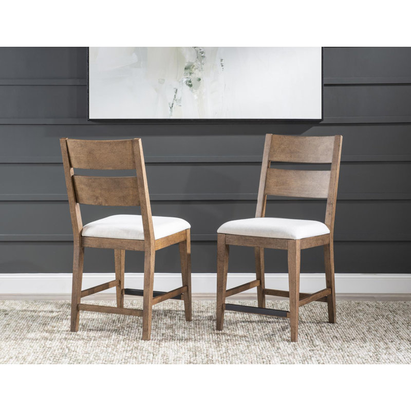 Lark Manor™ Deseree Ladder Back Counter Height Chair | Wayfair