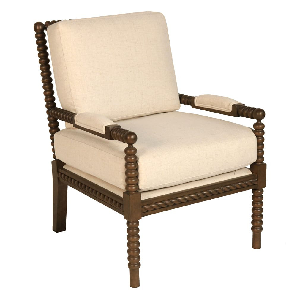Dakota Fields Bobbin Twister Transitional Lounge Chair - Wayfair Canada
