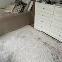 Three Posts Buncombe Persian Machine Woven Flatweave Beige/Grey Area ...