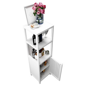 Lark Manor™ Large-Capacity Multifunctional Bamboo Storage Cabinet | Wayfair