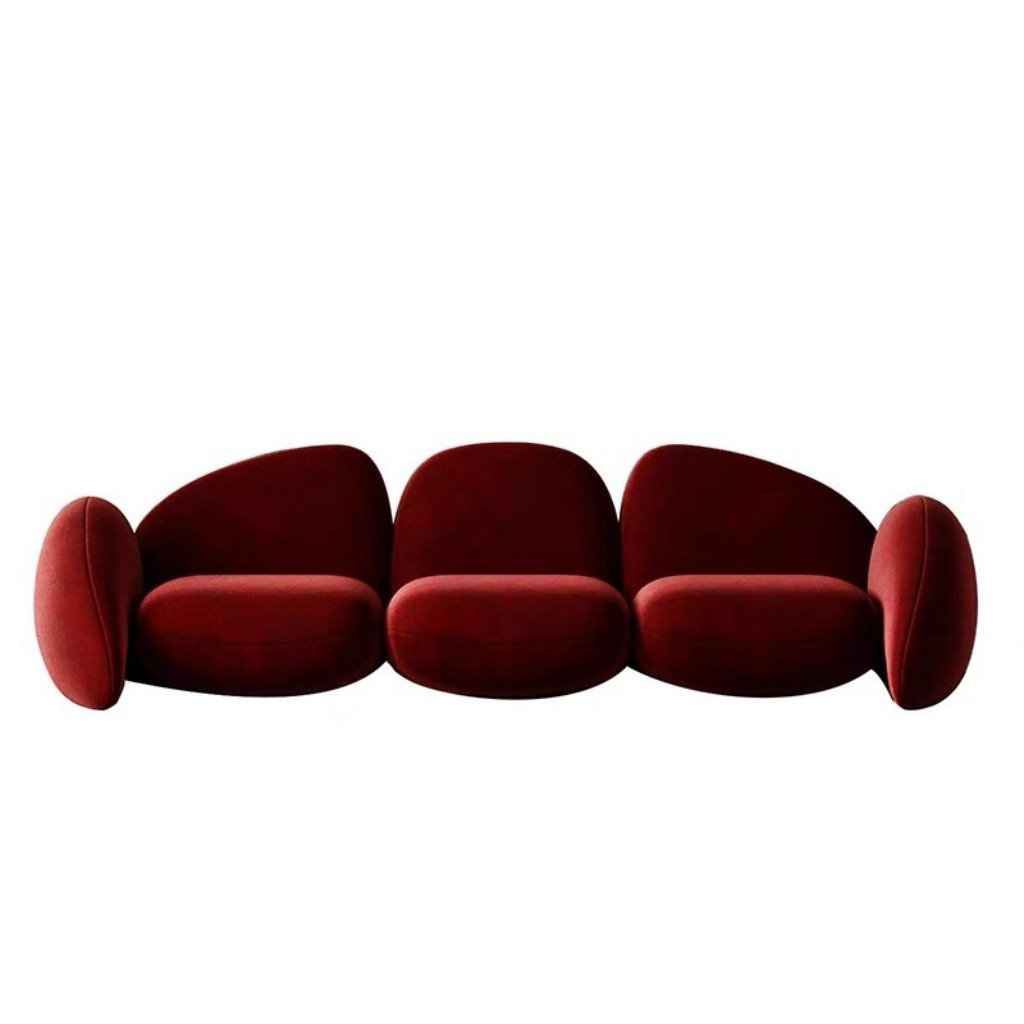 See deals & similar results for Lifton Light Luxury Italian Red Sofa ...